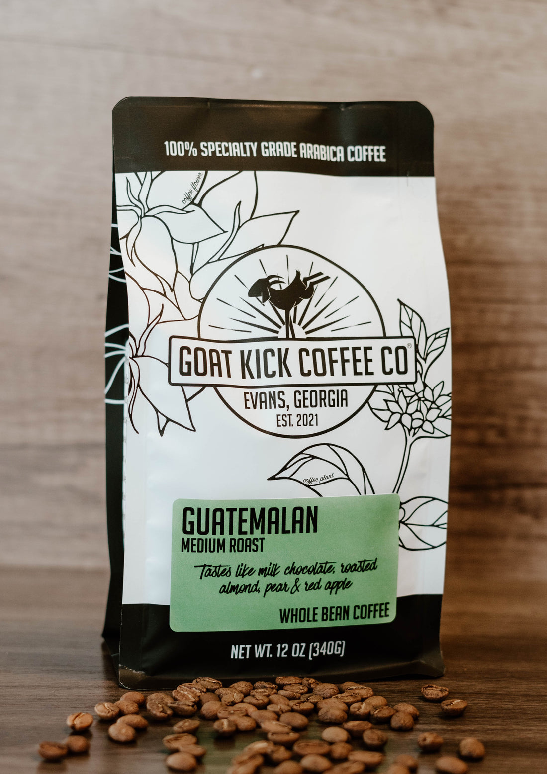 Guatemalan Medium Roast Coffee Beans – Goat Kick Coffee Co